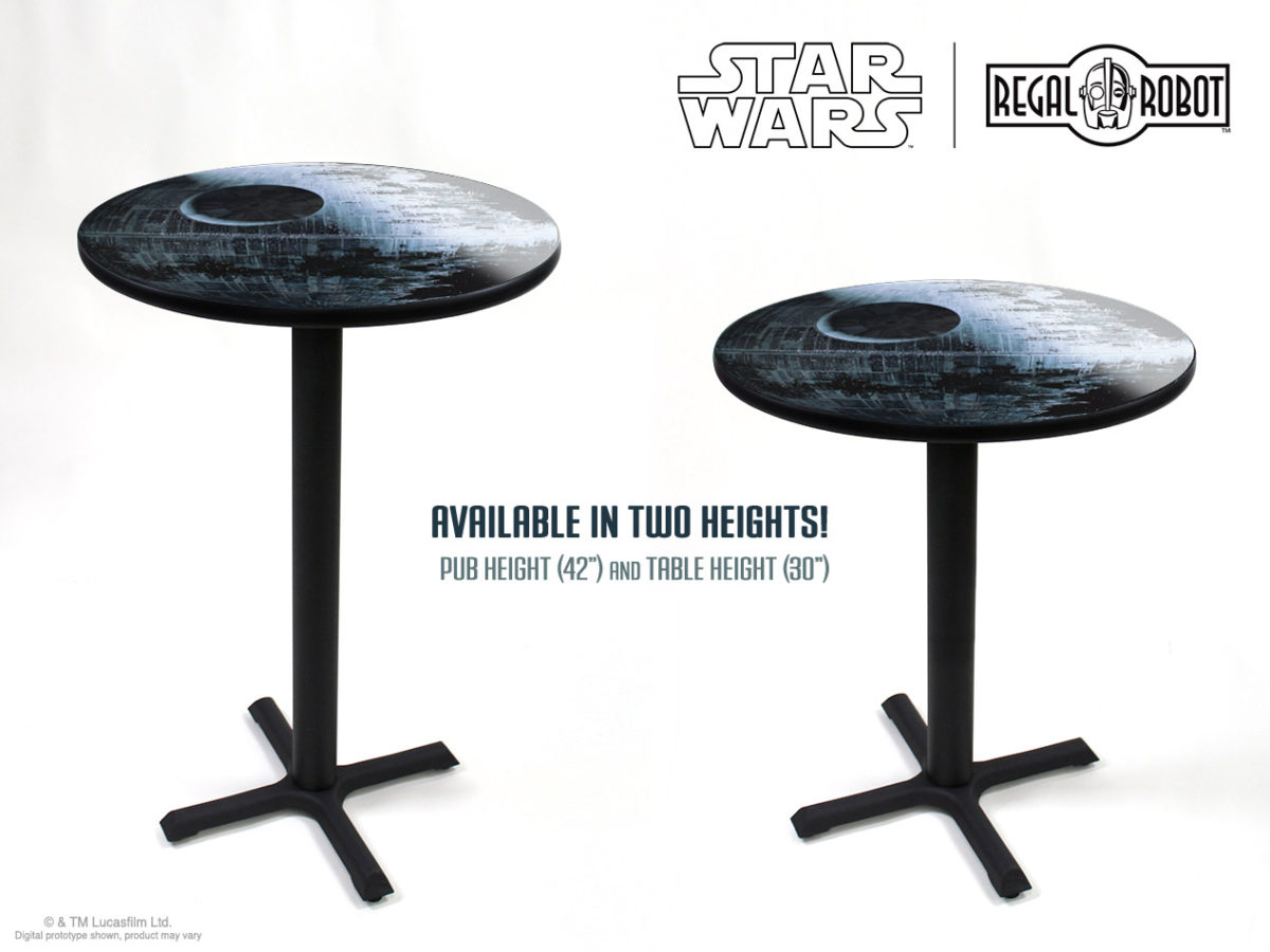 Death Star II Cafe Table - Regal Robot