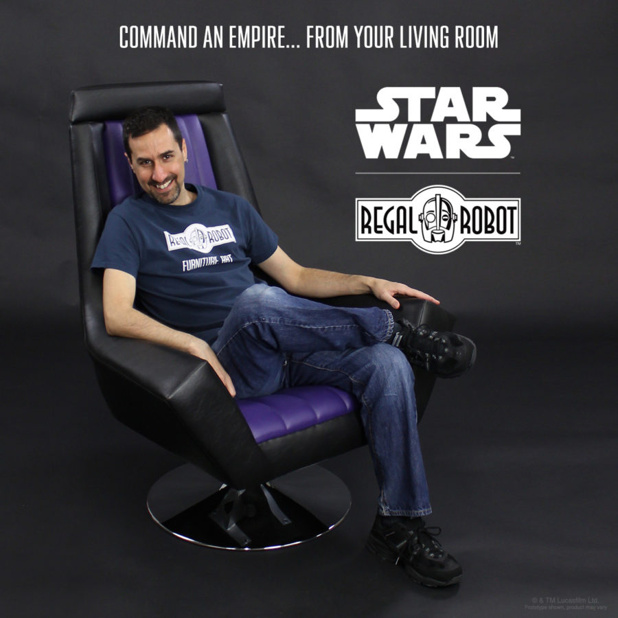 Star Wars™ Emperor Throne Armchair - Regal Robot