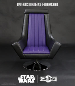 Star Wars™ Emperor Throne Armchair - Regal Robot