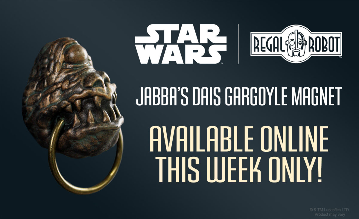 Regal Robot Jabba Gargoyle Magnet available online for a limited time ...