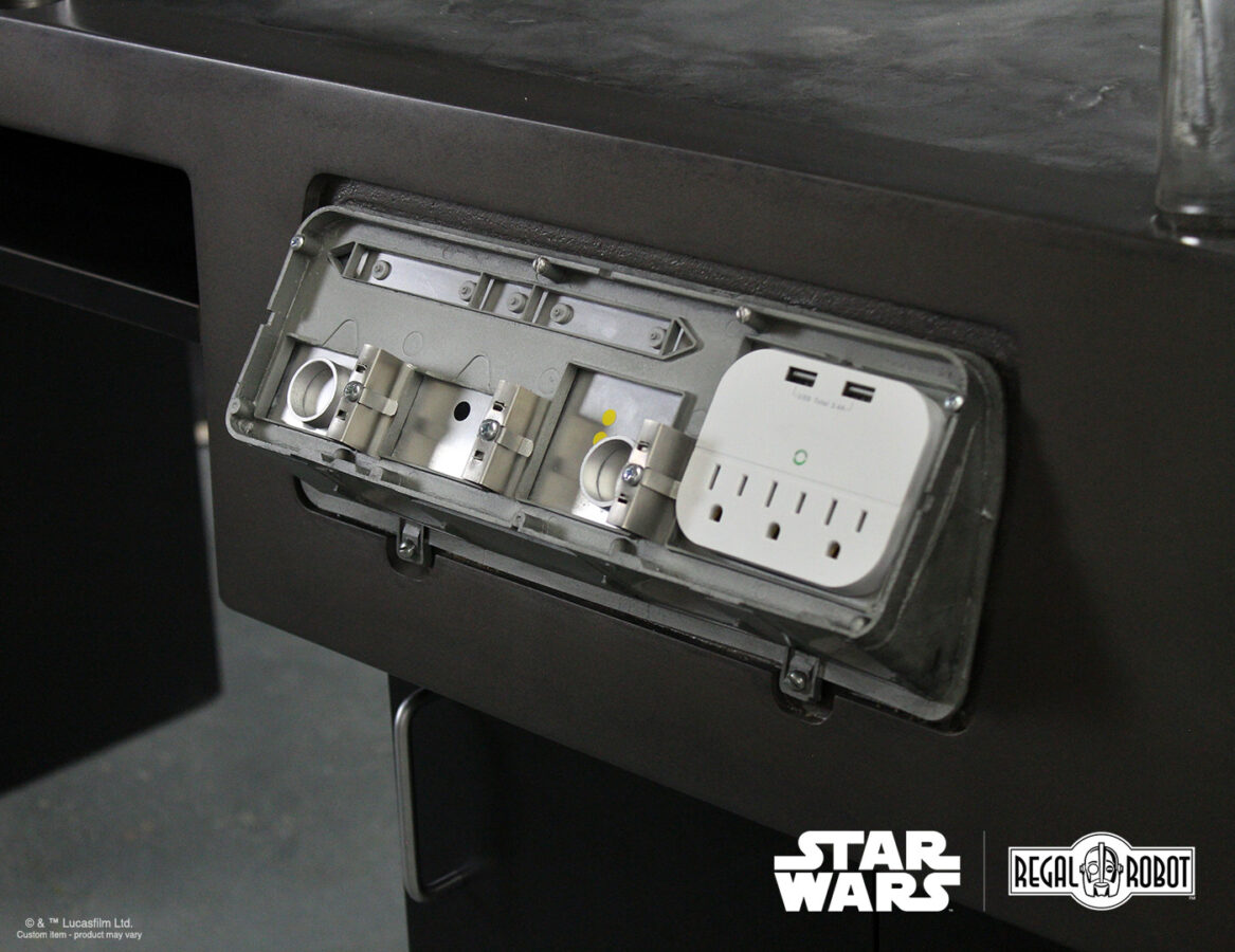 Customized Han Carbonite Desk - Regal Robot