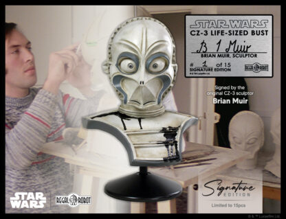 REVEAL! CZ-3™ Bust & Conversation with original sculptor Brian Muir ...