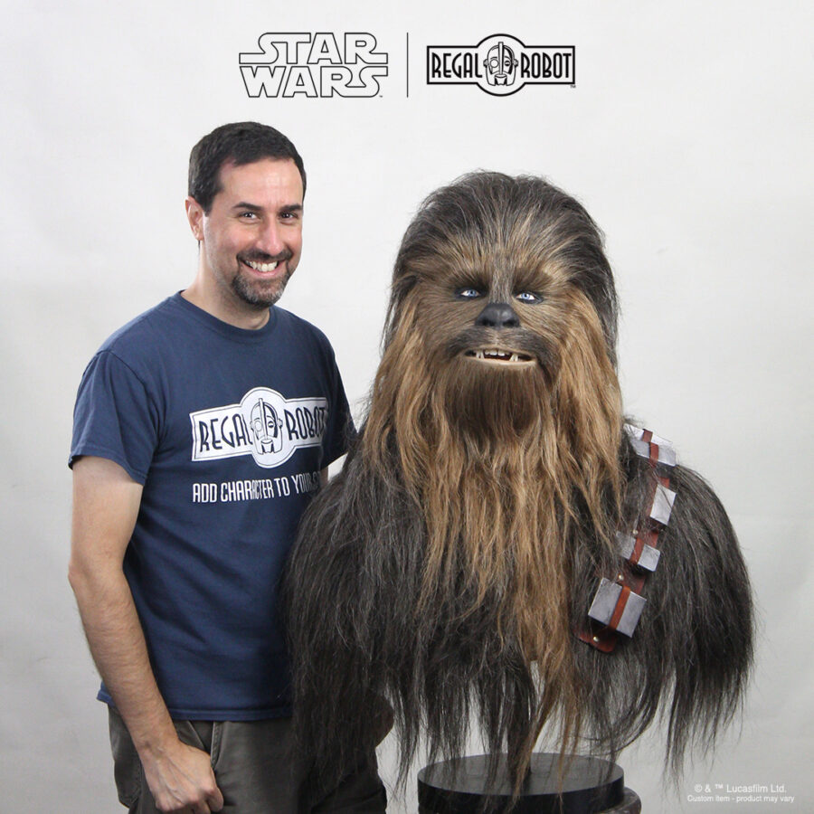 Life-sized Chewbacca™ Bust - Custom Edition - Regal Robot