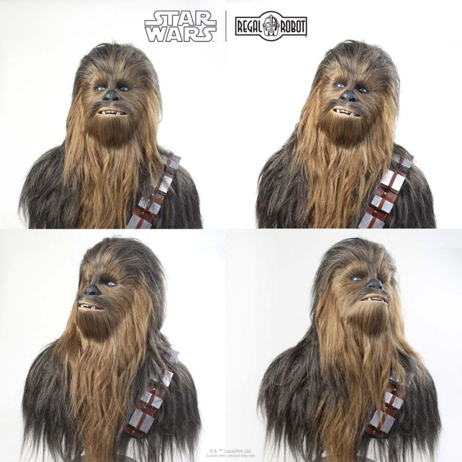 Life-sized Chewbacca™ Bust - Custom Edition - Regal Robot