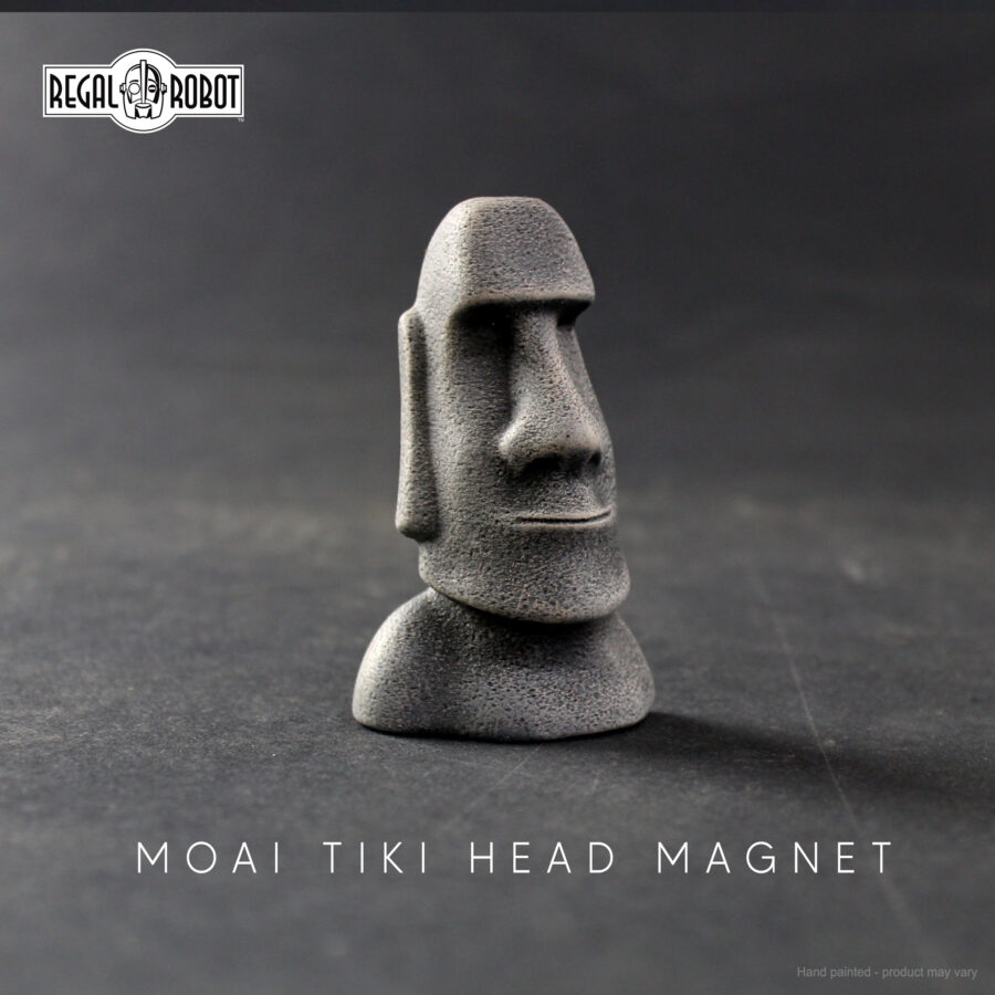 Moai Tiki Magnet - Regal Robot