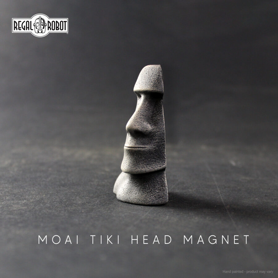 Moai Tiki Magnet - Regal Robot