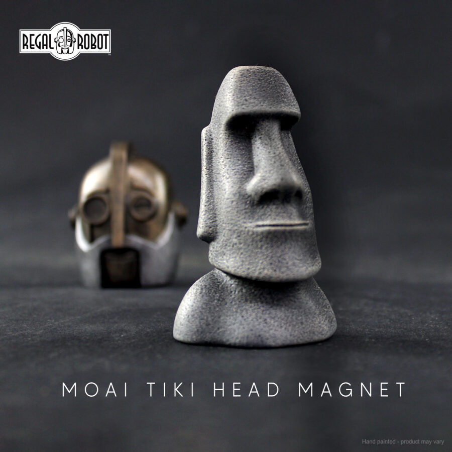 Moai Tiki Magnet - Regal Robot