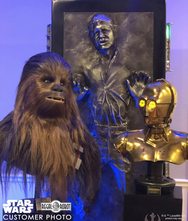1:1 Chewbacca™ Busts - Customer Reviews and Pics! - Regal Robot