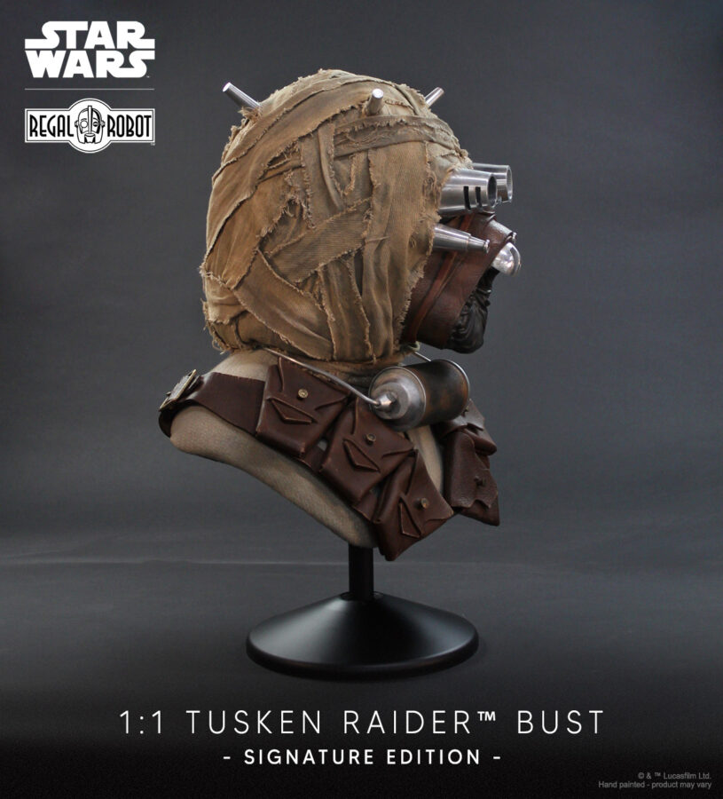 Life-sized Tusken Raider™ Prop Replica Bust - Signature Edition - Regal ...