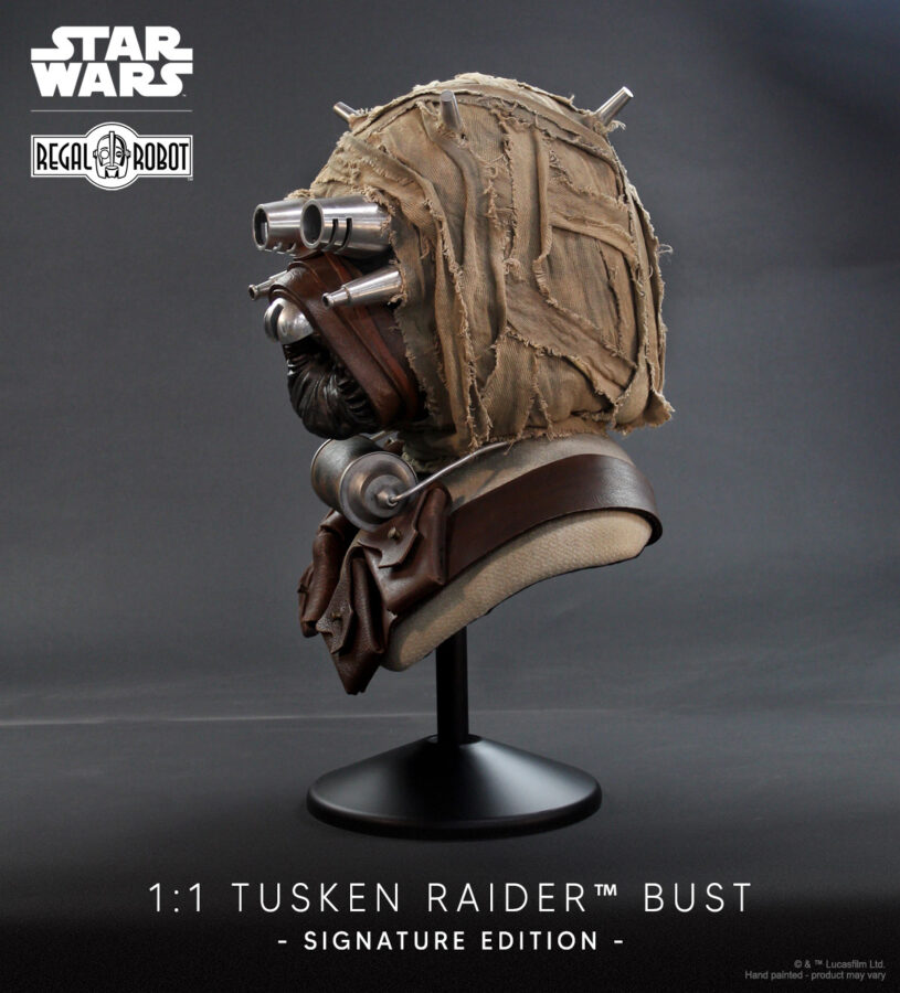 Life-sized Tusken Raider™ Prop Replica Bust - Signature Edition - Regal ...
