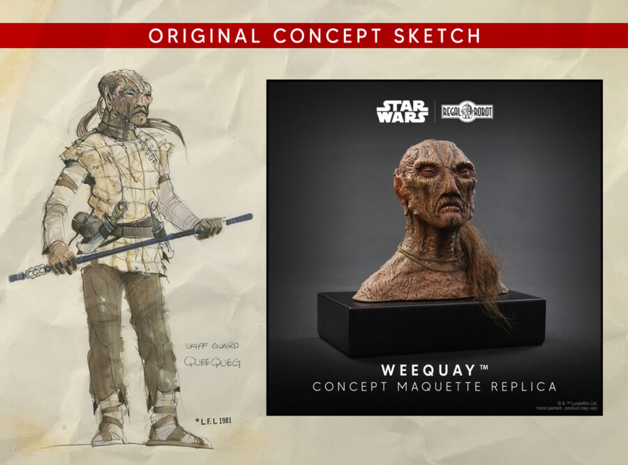 Weequay™ Concept Maquette Replica - Signature Edition - Regal Robot