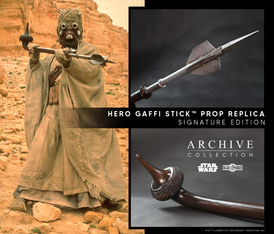 Hero Gaffi Stick™ Prop Replica - Signature Edition - Regal Robot