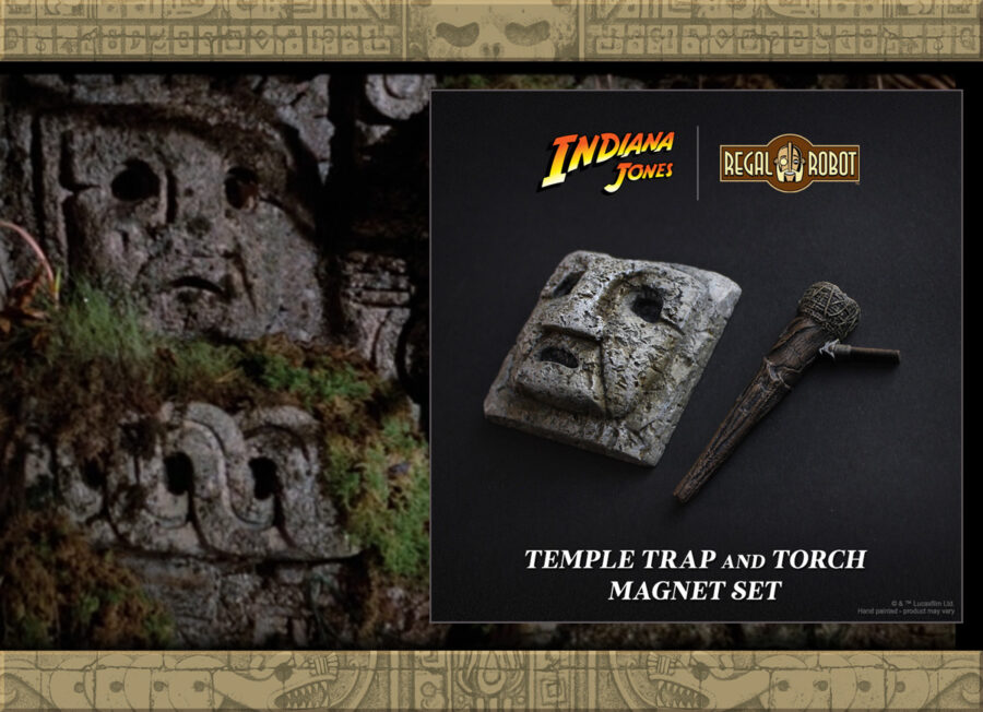 Temple Trap and Torch Magnet Set - Regal Robot