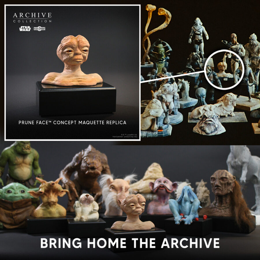 Prune Face™ Concept Maquette Replica - Tom St. Amand Legacy Edition ...