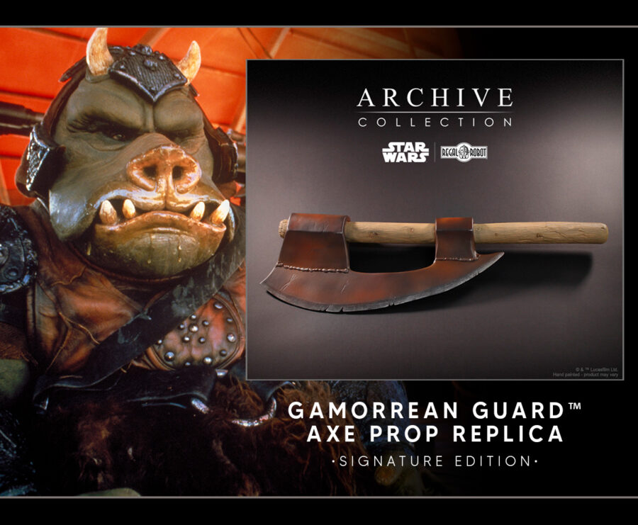 Gamorrean Guard Axe Prop Replica - Signature Edition - Regal Robot
