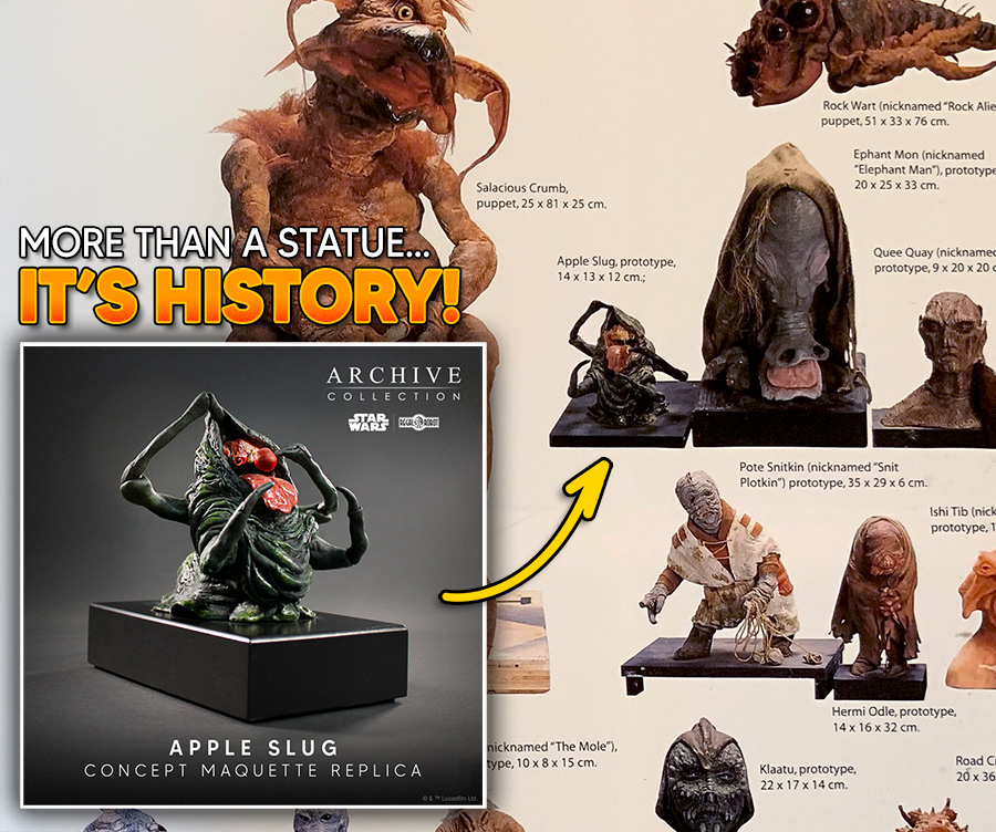 Apple Slug Concept Maquette Replica - Kirk Thatcher Legacy Edition ...
